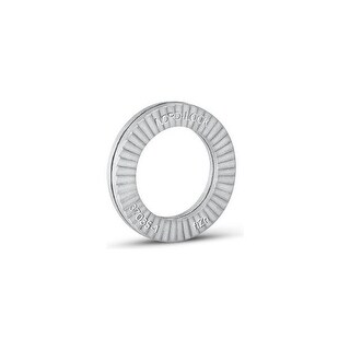 Nord-Lock 1091 Wedge Locking Washer - 316 Stainless Steel - 3/8"" - Pkg of 200 - 1 Each - Bed ...